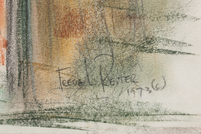 Gallery 98 | Freda Reiter – John Dean Goes to Testify – Pastel Drawing