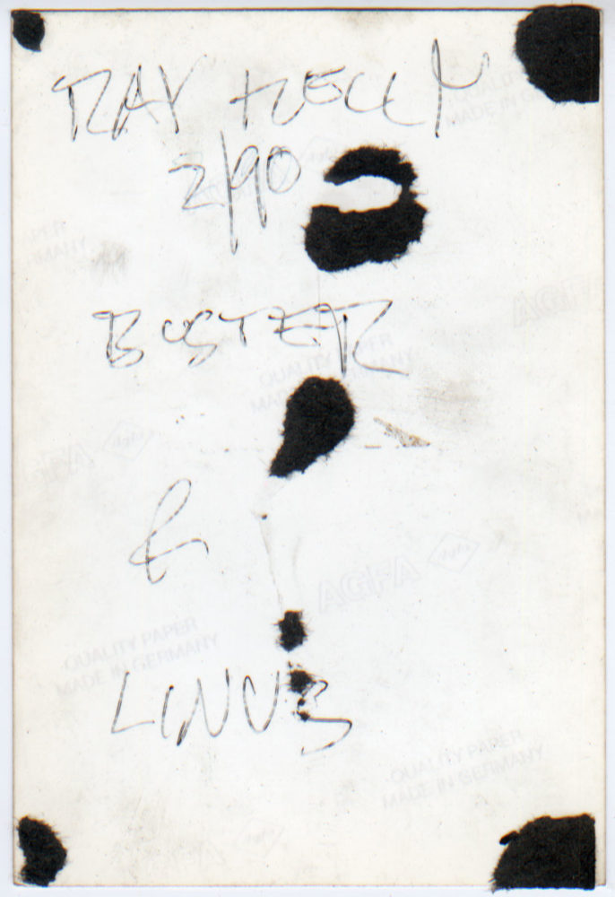 Gallery 98 | Linus Coraggio with Ray Kelly and Buster, Signed Photo, 1990