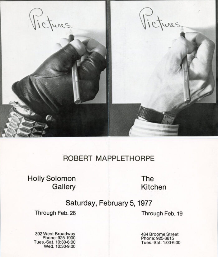 Gallery 98 | Letters and Ephemera: Anne MacDonald, Sam Wagstaff, Robert ...