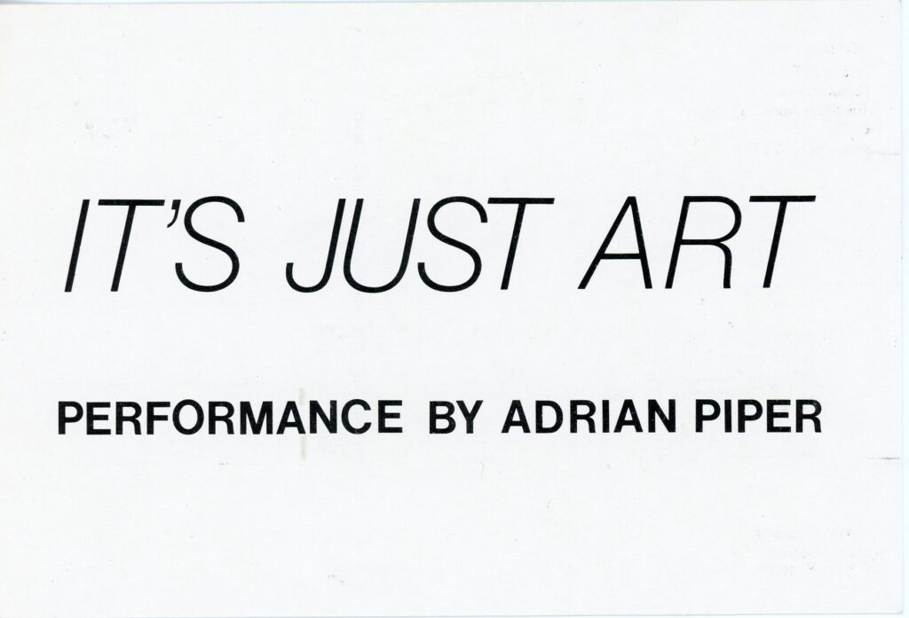Gallery 98 | Performance Art