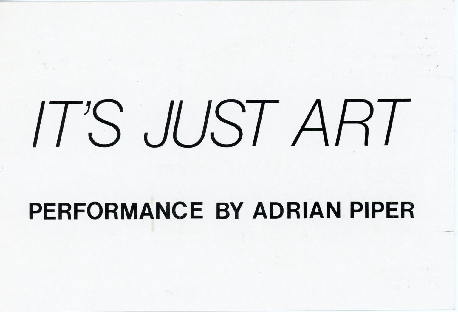 Gallery 98 | Performance Art