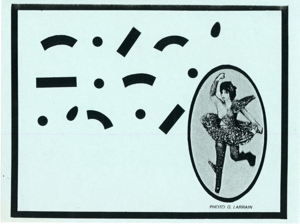 Gallery 98 | Danceteria, Colette, Invitation Card, 1983