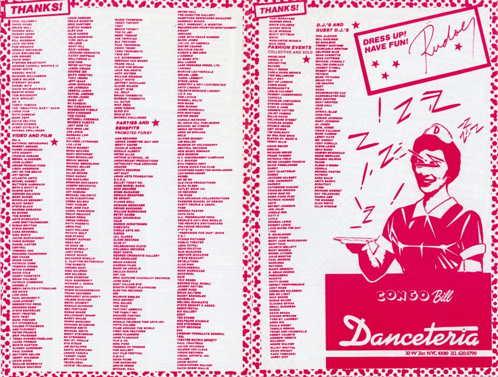 Gallery 98 | Danceteria, Danceteria’s 2nd Birthday Party, Accordion ...
