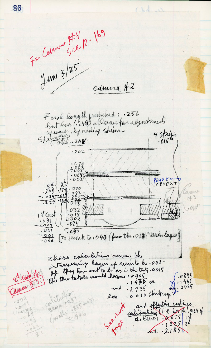 Gallery 98 | 1985, Technical Record Book (a daily log with text and ...