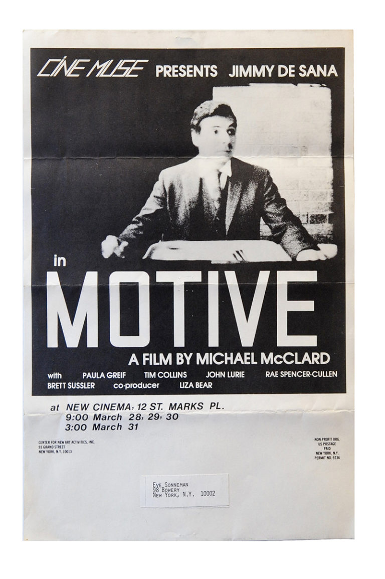 Gallery 98 | Vile Magazine, Jimmy De Sana, Flyer, c. 1974