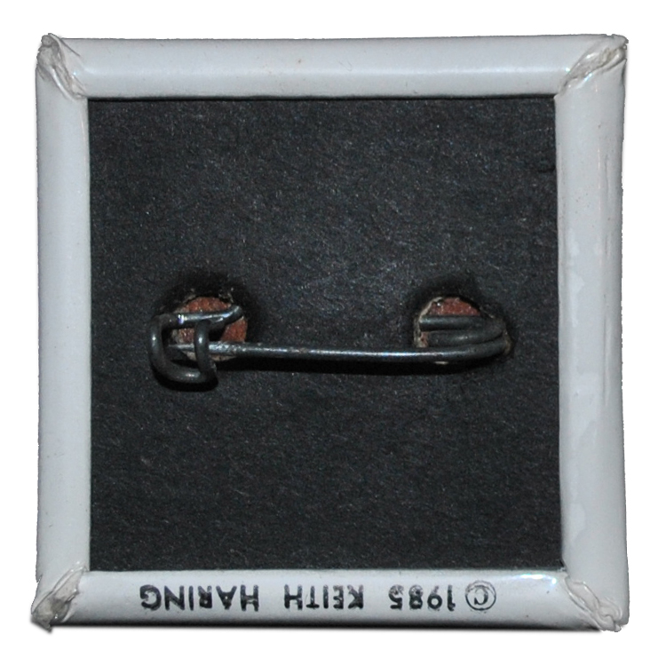 Gallery 98 | Keith Haring, “Free South Africa” Pinback Button, 1985