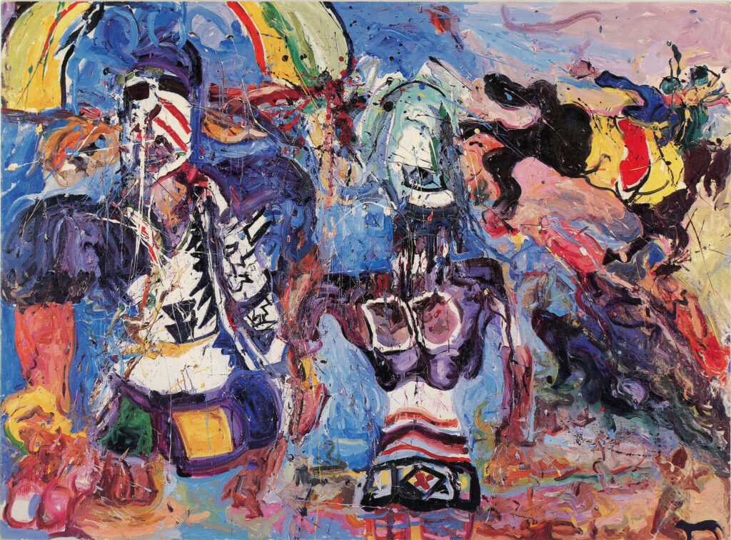 Gallery 98 | Xavier Fourcade Inc., Malcom Morley, New Paintings and ...