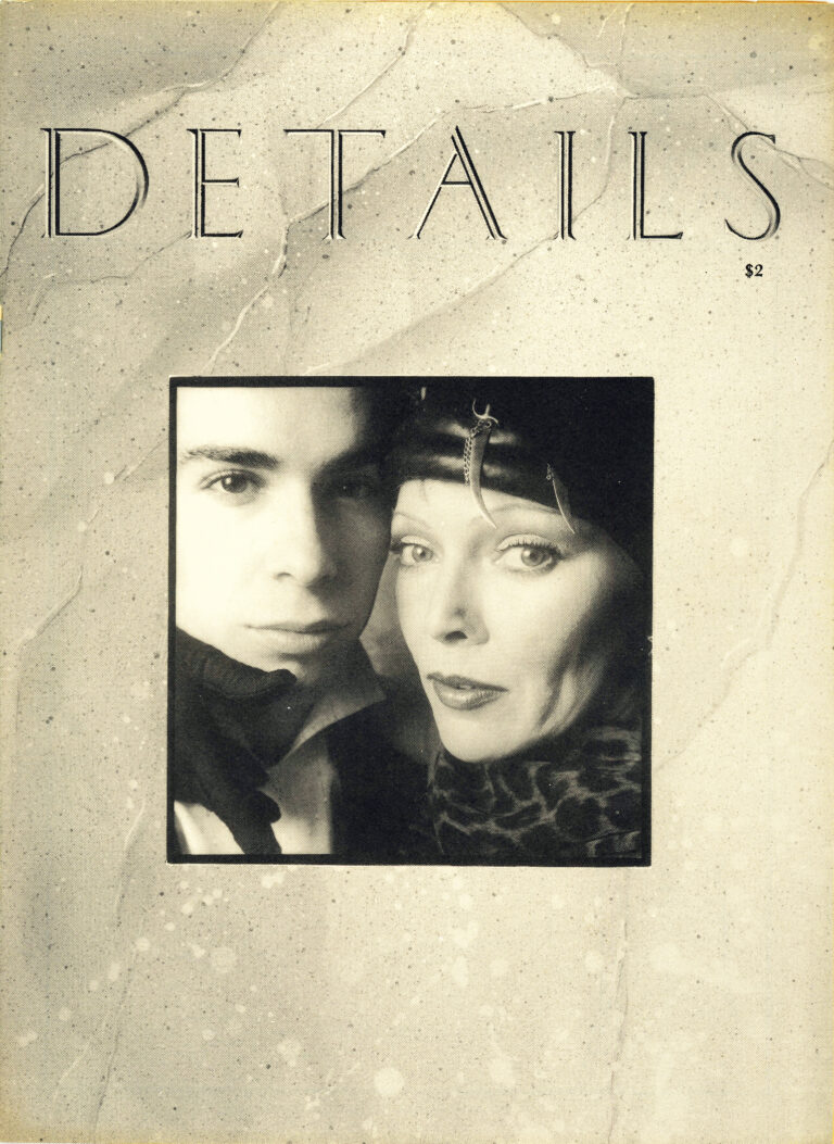 Gallery 98 | DETAILS Magazine, Vol. 6 No. 4, 1987/10 (October), Bill ...