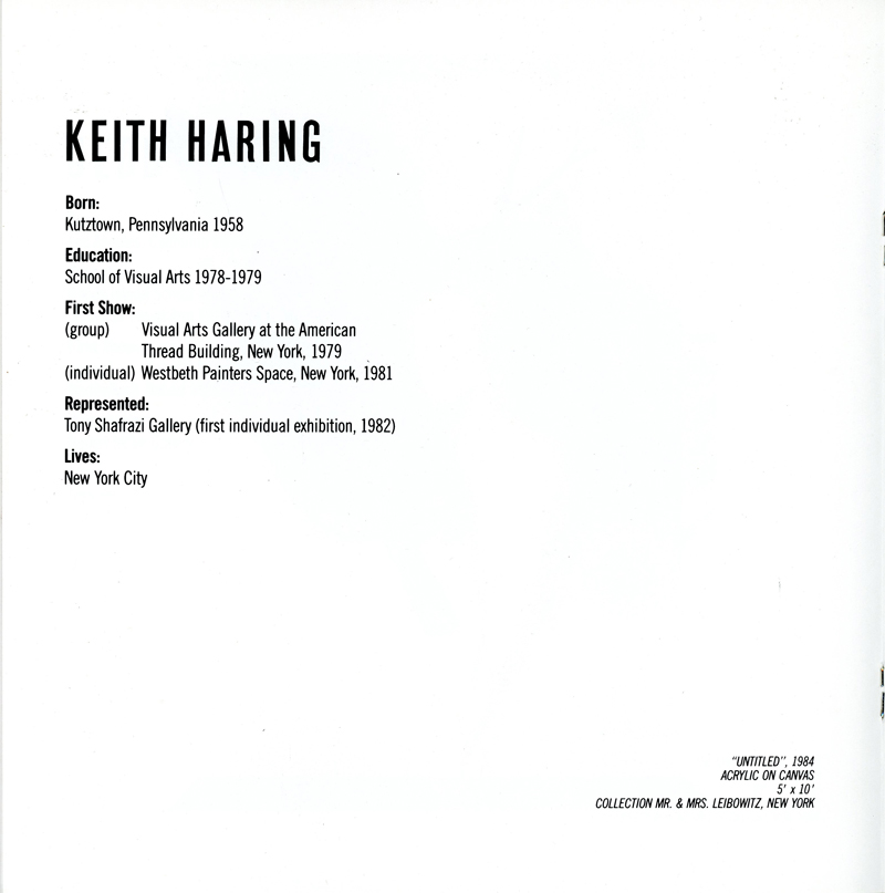 Gallery 98 | School of Visual Arts Gallery, Keith Haring, Kenny Scharf ...