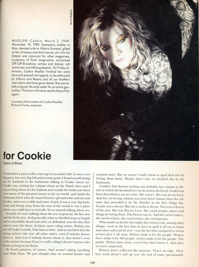 Gallery 98 | DETAILS Magazine, Vol. 8 No. 7, John Lurie Cover, Cookie ...
