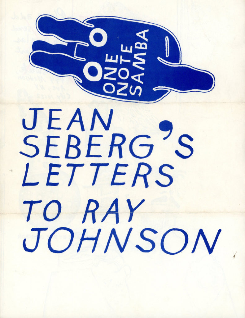 Gallery 98 | Truman Gallery, Ray Johnson, New York Correspondence ...