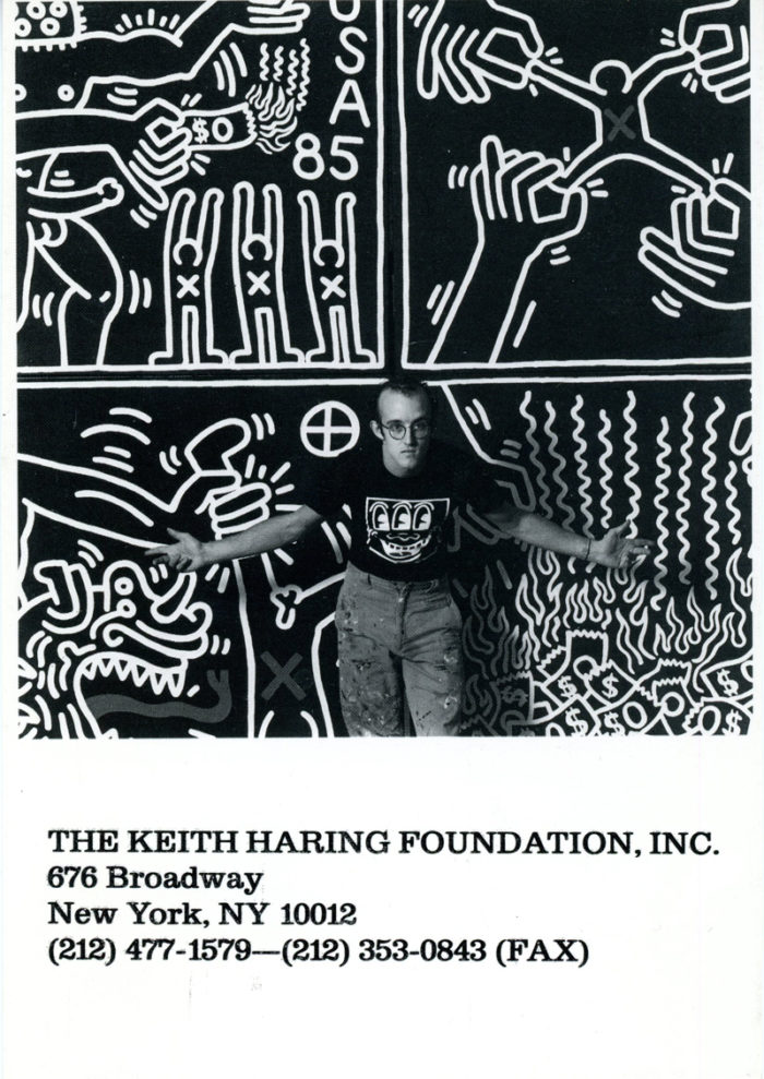 Gallery 98 | Keith Haring Foundation Inc., Card, c. 1990