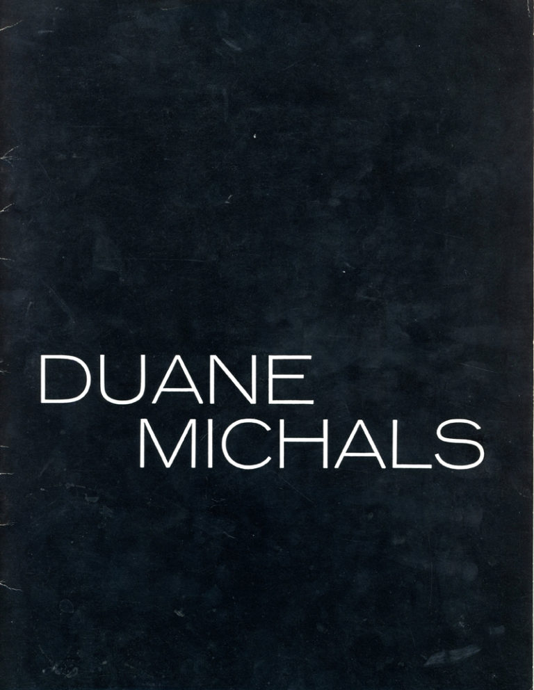Gallery 98 | Duane Michals, Exhibition of Photo-Portraits and Street ...
