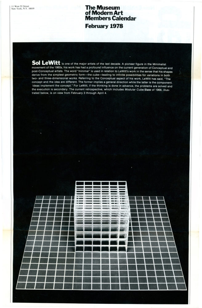 Gallery 98 | Sol LeWitt, Three-part drawing using three colors in each ...