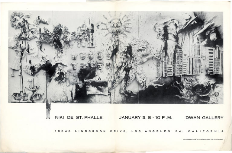 Gallery 98 | Niki De St. Phalle, Dwan Gallery (Los Angeles), Poster, 1964