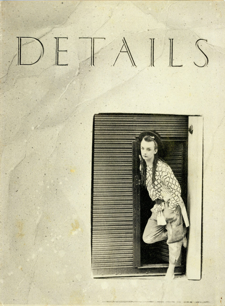 Gallery 98 | DETAILS Magazine, Vol. 6 No. 4, 1987/10 (October), Bill ...