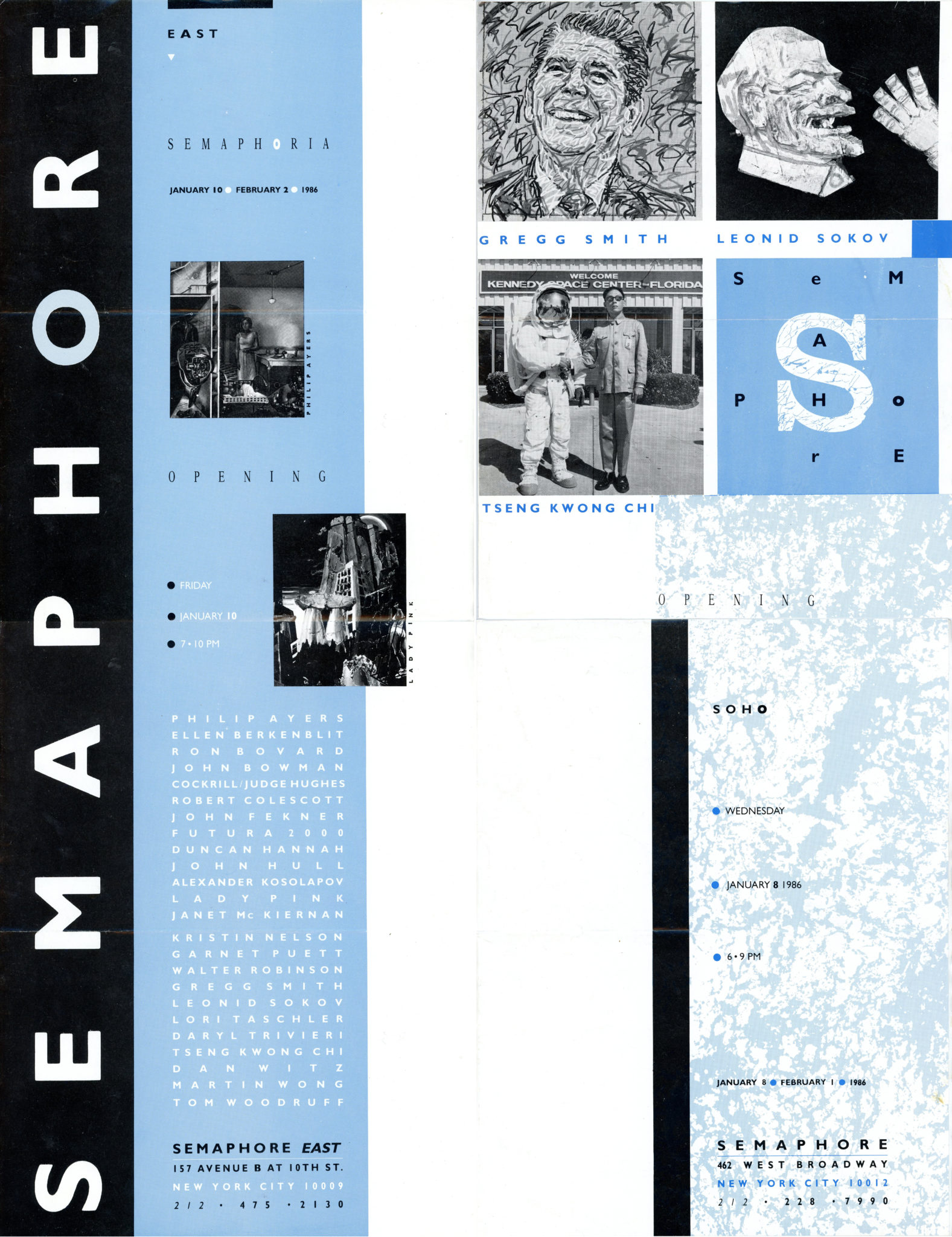 Gallery 98 | Lady Pink, Tseng Kwong Chi, and Others, Poster, Semaphore ...