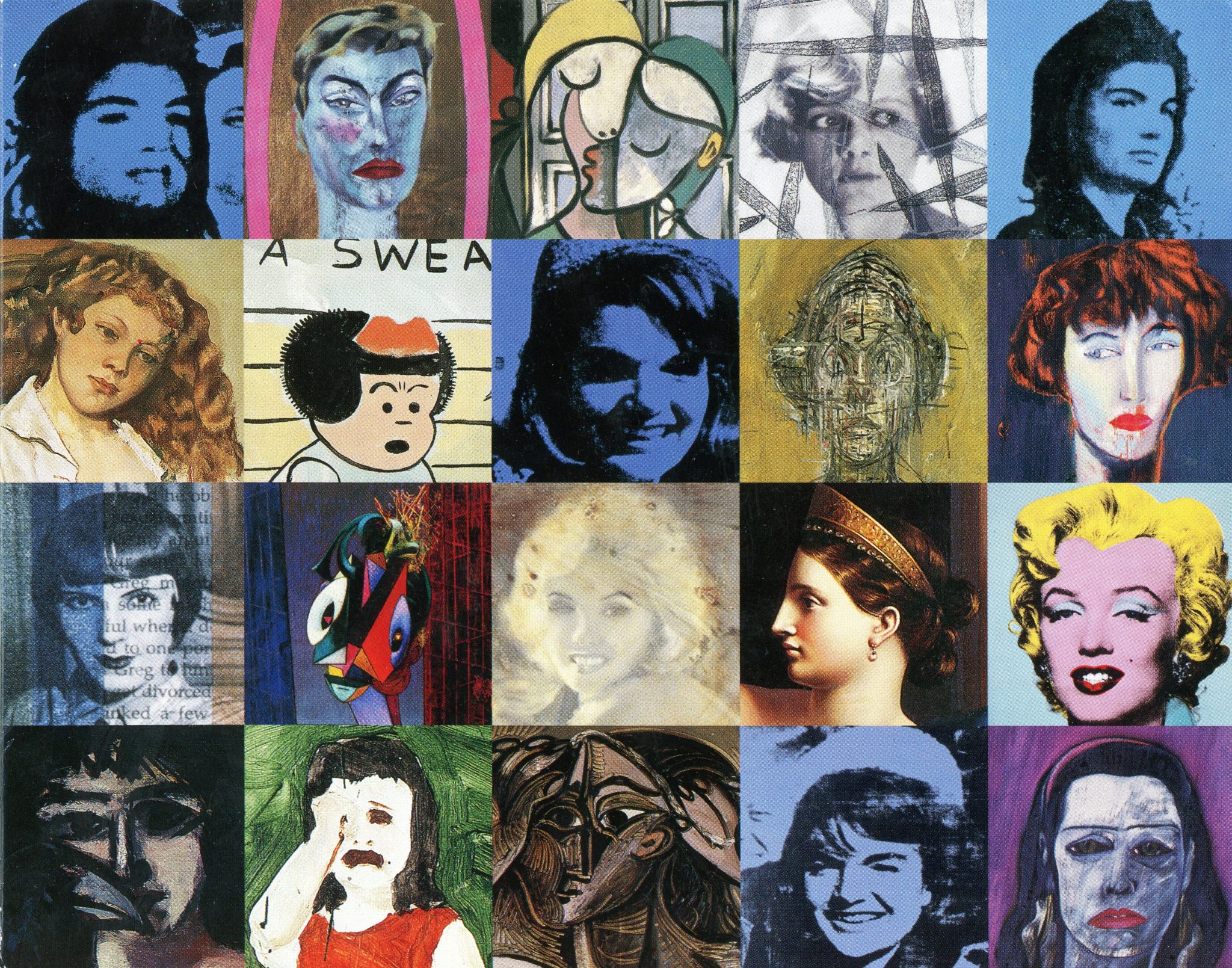 Gallery 98 | Francesco Clemente, Card, Mary Boone Gallery, 1983