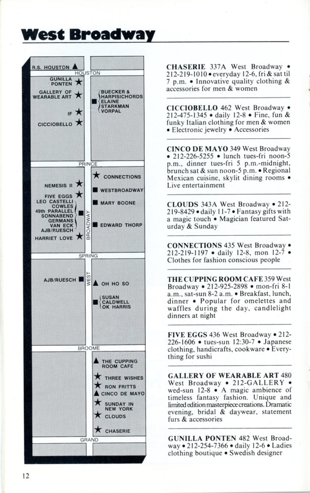 Gallery 98 | Art Now Soho Guide, Cover with Ivan Karp, 27-Page ...