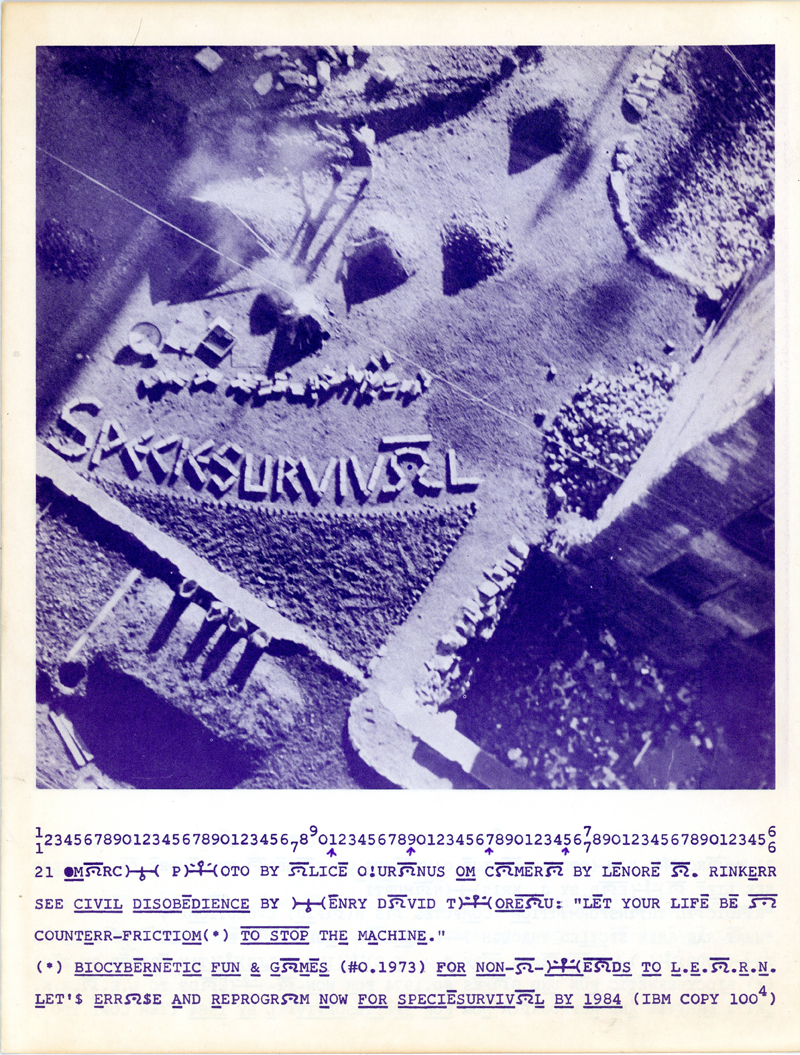 Gallery 98 | Species Survival, Adam Purple’s The Garden of Eden, Four ...