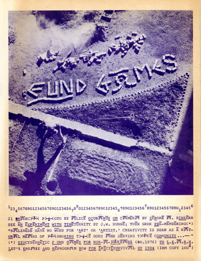 Gallery 98 | Species Survival, Adam Purple’s The Garden of Eden, Four ...