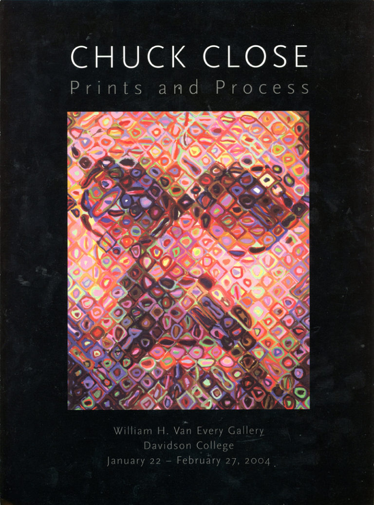 Gallery 98 | Chuck Close, Photo Portrait of Alex Katz, Card, Pace ...