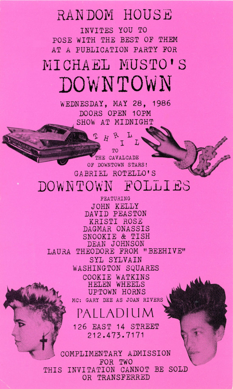 Gallery 98 | New York Nightclubs 1980s: When Art and Nightlife Mixed
