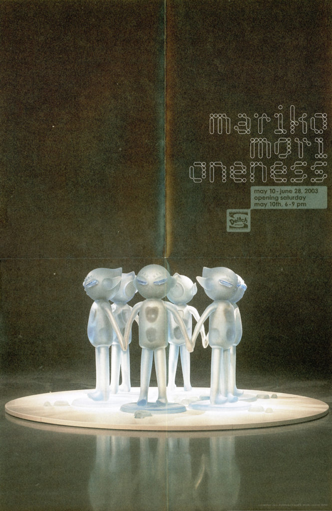 Gallery 98 | Mariko Mori, Oneness, Deitch Projects, Folded Poster, 2003