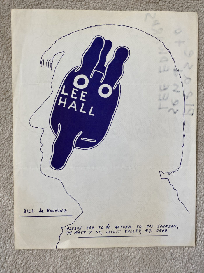 Gallery 98 | Ray Johnson, Participatory Mail Art with Portrait of Bill ...