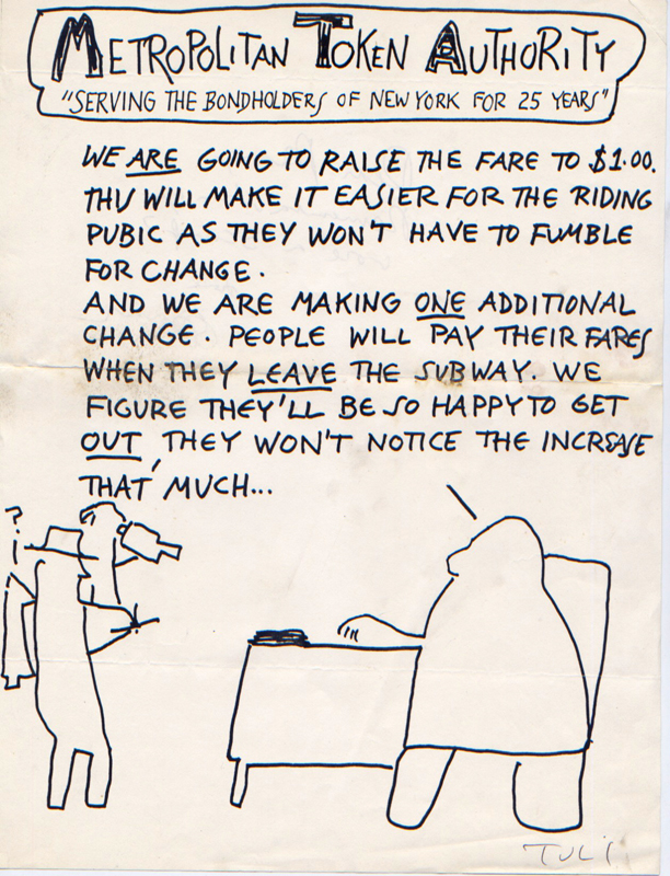 Gallery 98 | Tuli Kupferberg, Questionable Cartoons, 32-Pages on ...