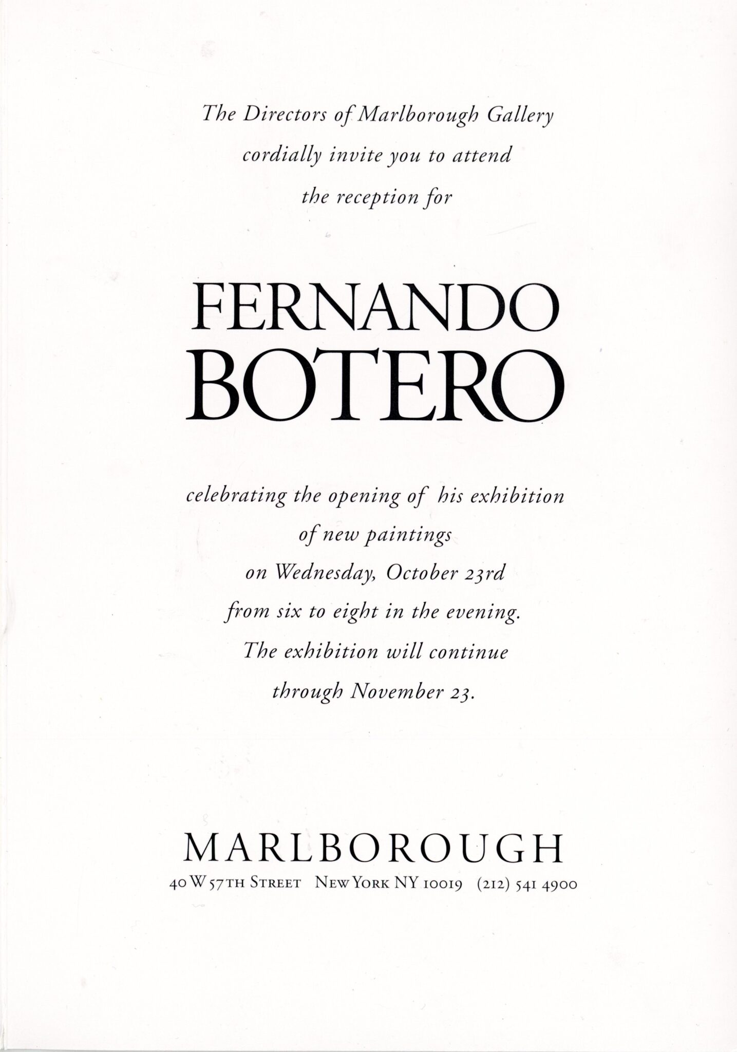 Gallery 98 | Fernando Botero, Painter and His Model (1995), Marlborough ...