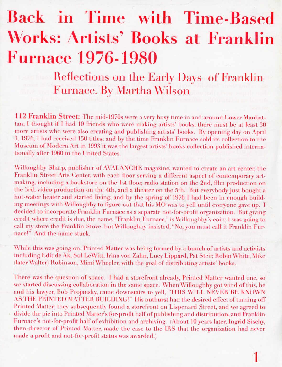 Gallery 98 | Nancy Buchanan, Fallout From The Nuclear Family, Franklin ...