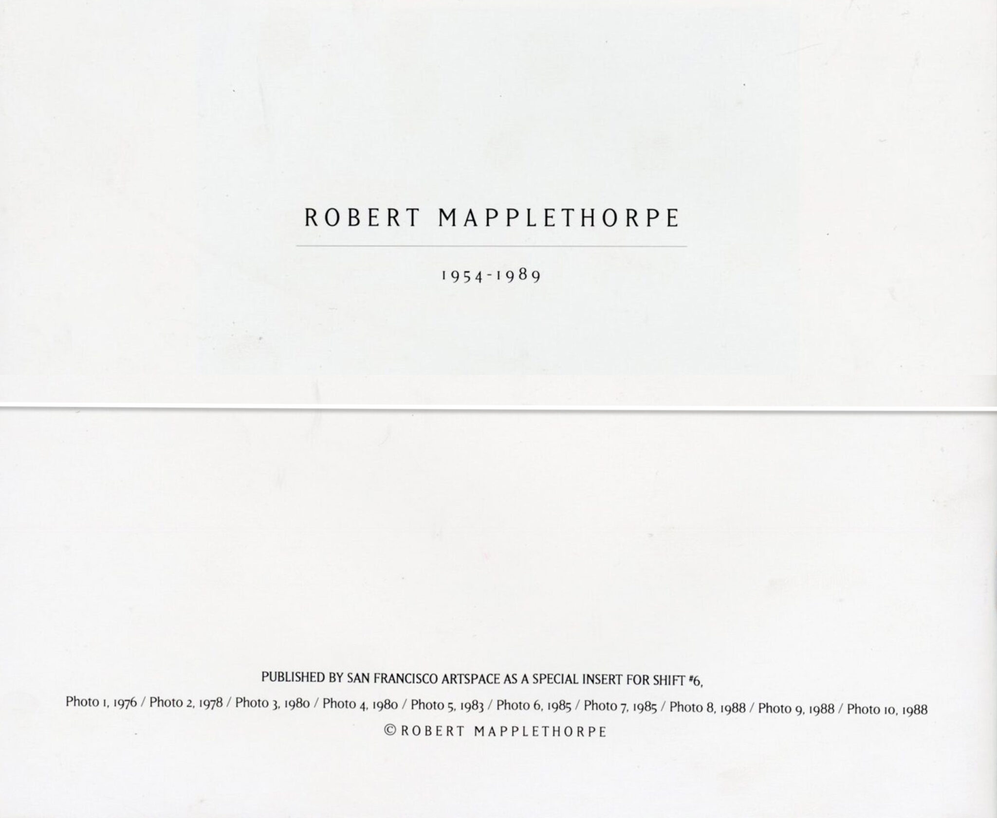 Gallery 98 | Who is Sam Wagstaff?: Anne MacDonald, Sam Wagstaff, Robert ...