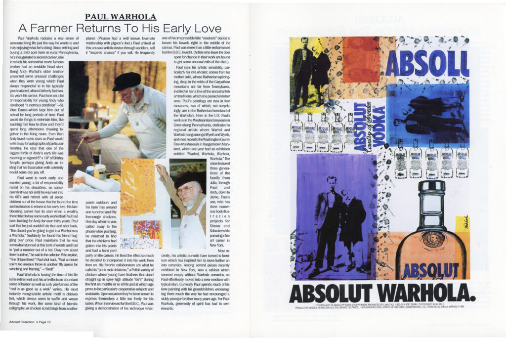 Gallery 98 | Absolut Vodka, Photograph of Michael Roux (CEO of the ...