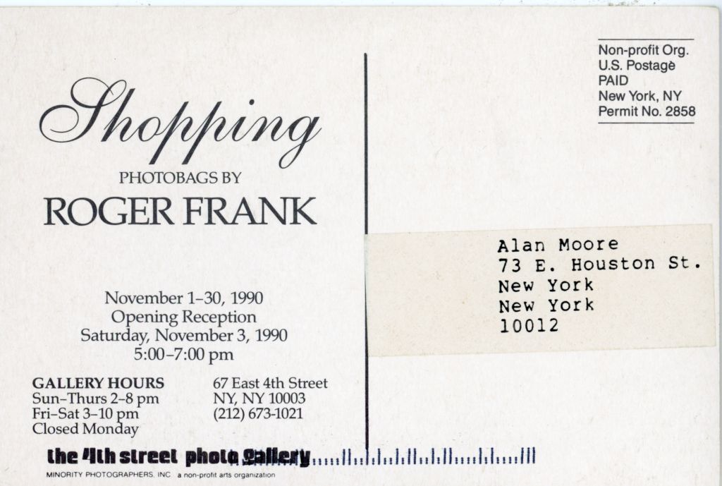 Gallery 98 | Roger Frank, Shopping, 4th Street Photo Gallery and ...