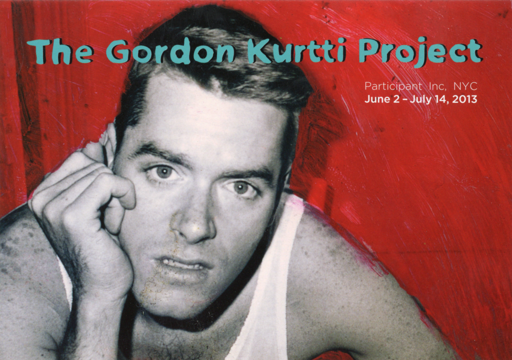 Gallery 98 | Gordon Kurtti, The Gordon Kurtii Project, Participant Inc ...