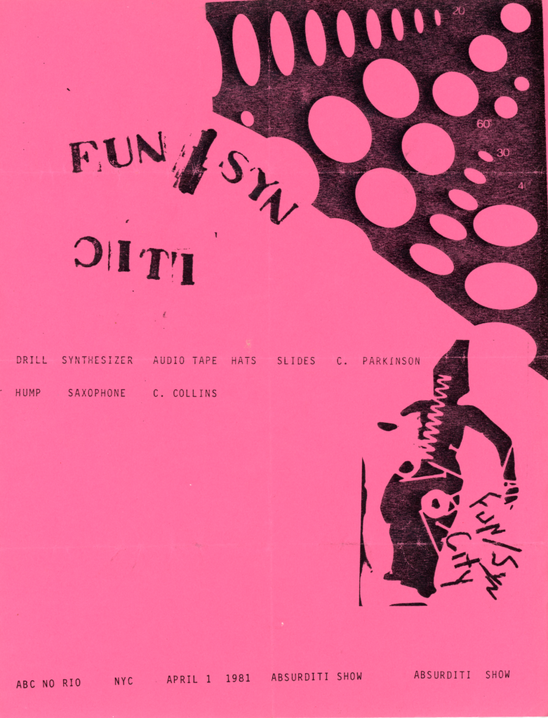 Gallery 98 | Carol Parkinson, Fun Syn City Performance In-Conjunction ...