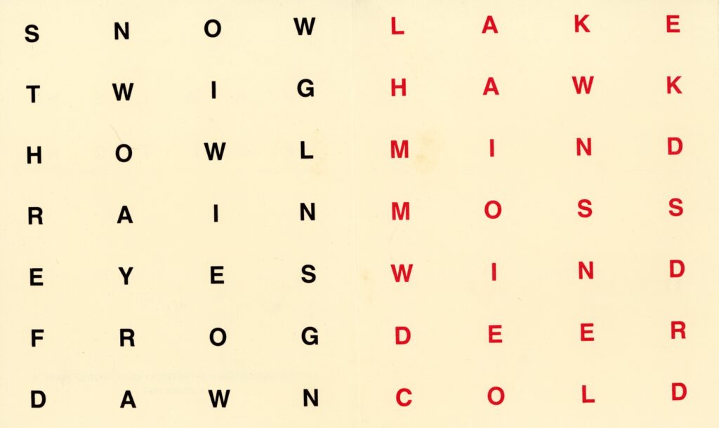 Gallery 98 | Hamish Fulton, A Seventeen Day Walk in The Rocky Mountains ...