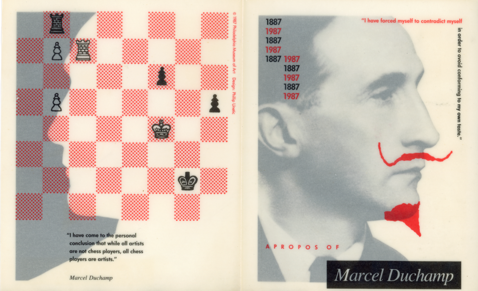 Gallery 98 | Marcel Duchamp, Apropos of Marcel Duchamp, Philadelphia ...