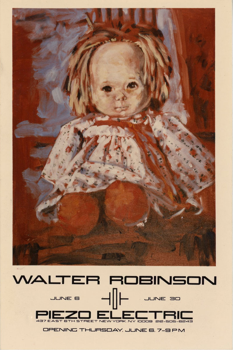 Gallery 98 | Walter Robinson (1950 – 2025): Remembering His Early Years ...