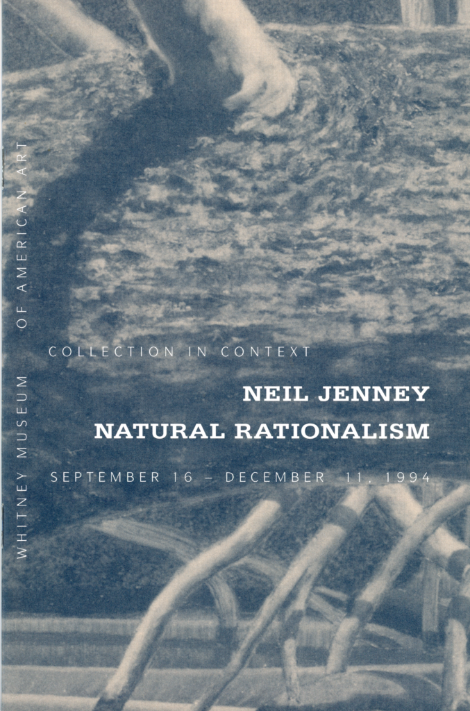 Gallery 98 | Neil Jenney, Natural Rationalism, Whitney Museum, 10-Page ...